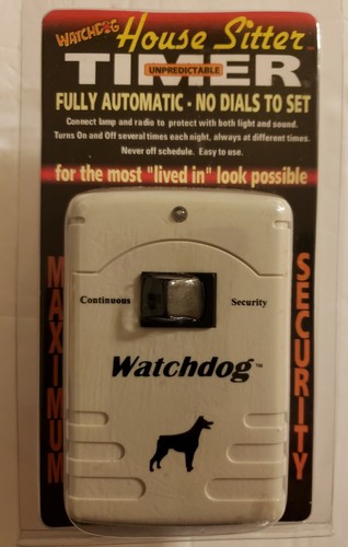 WATCHDOG HOUSE SITTER TIMER HOME SECURITY SYSTEM FULLY AUTOMATIC BRAND ...
