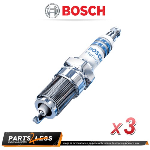 3 x Bosch Laser Platinum Spark Plugs FR8DPP30X 0242230557 Better ...
