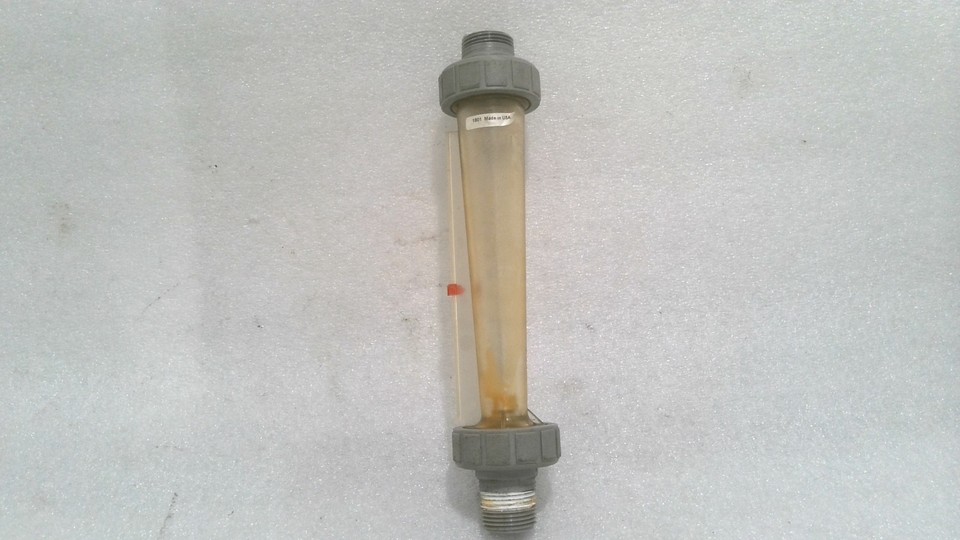 BLUE-WHITE F-450 ROTAMETER, 1-10 GPM, 3/4" MPT, 91001-256 | eBay