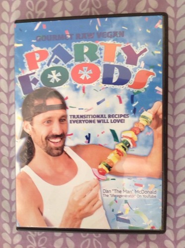 Gourmet Raw Vegan Party Foods / Dan McDonald / DVD 2012 ...