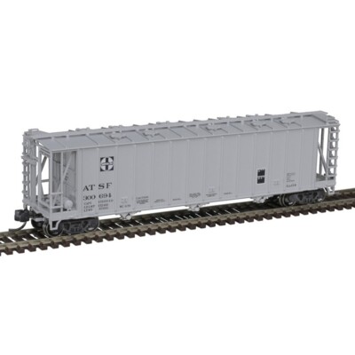 Atlas N Scale 50 006 336 GA 3500 Dry-Flo Hopper Car Santa Fe (ATSF ...