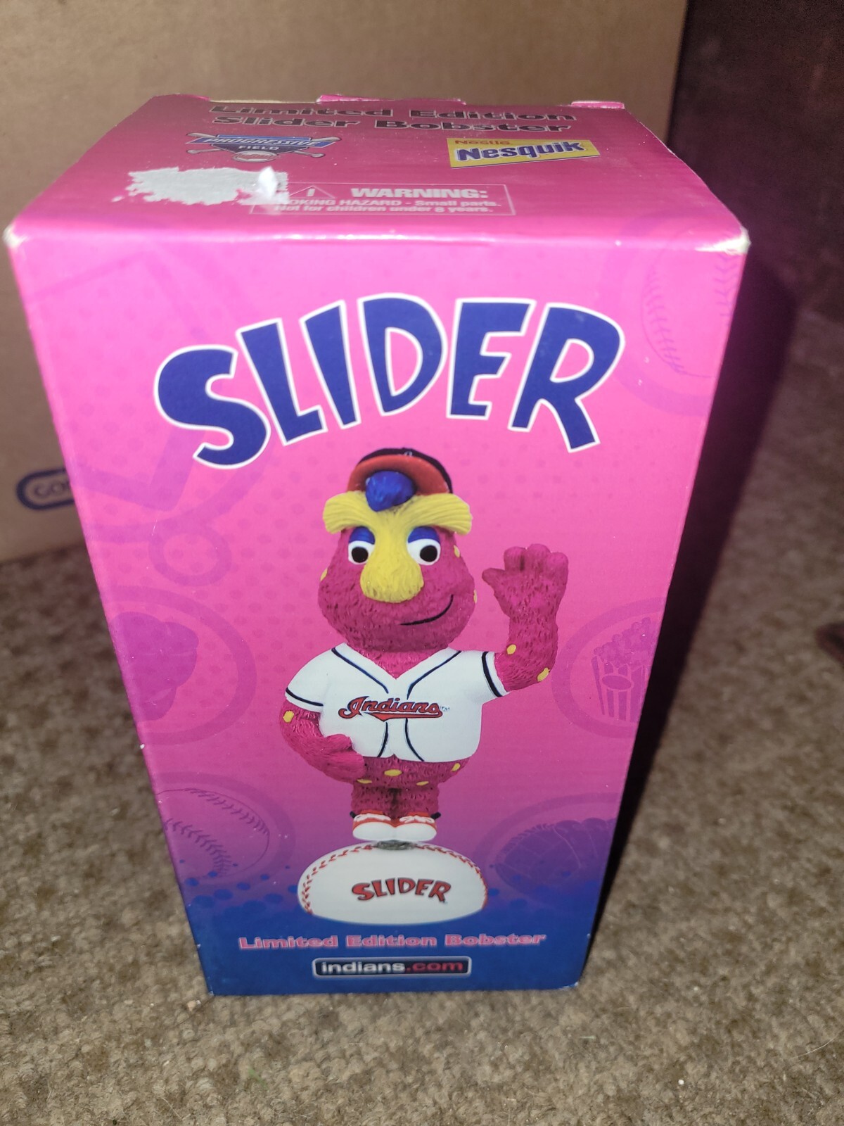 4pc lot CLEVELAND INDIANS SLIDER Mascot bobblehead Bobster,Lifeguard ...