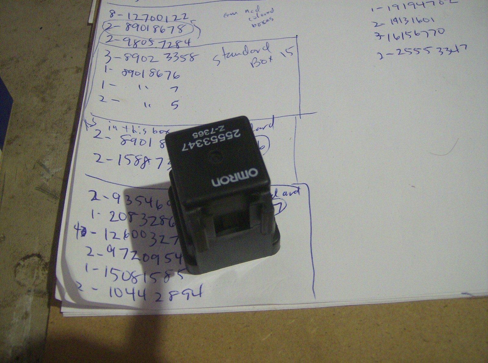 Genuine GM OEM Relay 25553347 Fits 1989-1999 Olds Pontiac Buick ...