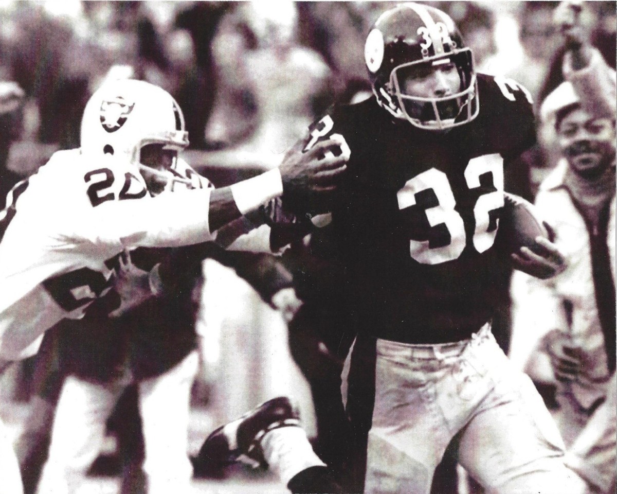 Immaculate Reception Football Franco Harris Signed Immaculate