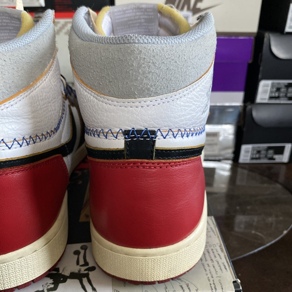 Size 12 - Jordan 1 Retro NRG x Union LA High Black Toe 885177349448| eBay