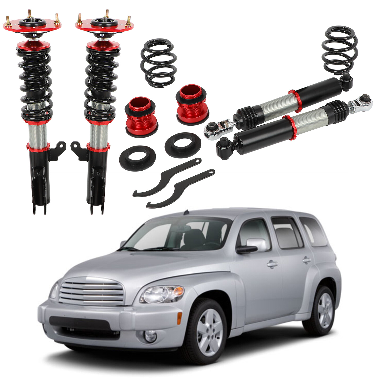 Coilovers Suspension Kit For Chevrolet HHR 2006-2011 Shock Strut Adj ...