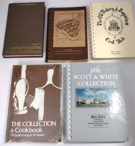 Texas Cookbook Dallas Museum of Art Austin Junior League Old Bakery ...