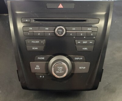 2019 ACURA ILX RADIO STEREO CD PLAYER AM/FM AUDIO Receiver 39100-TX6 ...