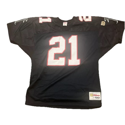 Atlanta Falcons Jersey Eric Metcalf XL 50 Mens Wilson Vintage Black | eBay