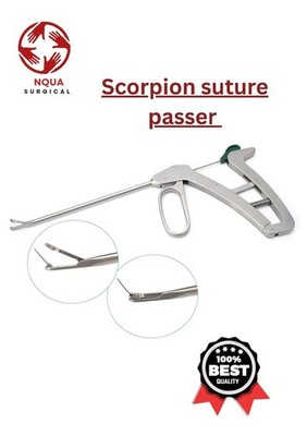 Arthroscopy Knee Scorpion Suture Passer Straight with 10 needles High ...