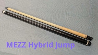 Mezz Hybrid Jump Cue Black for Men and Women Billiards Game Accessory ...