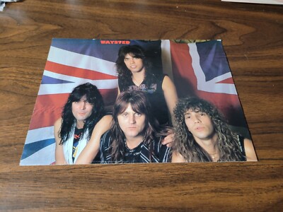 Wasted 1987 Metal Mania Magazine 8"x11" Mini-Poster Pin-Up | eBay