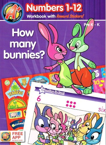 A+ Let's Grow Smart! (Numbers 1-12 Workbook with Reward Stickers! and ...