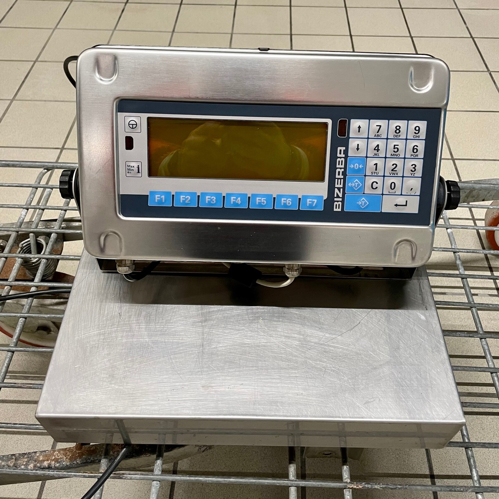 BIZERBA ST D00-09-004 Bilancia, Basamento 6-15kg, Usata, IP68 Acciaio ...