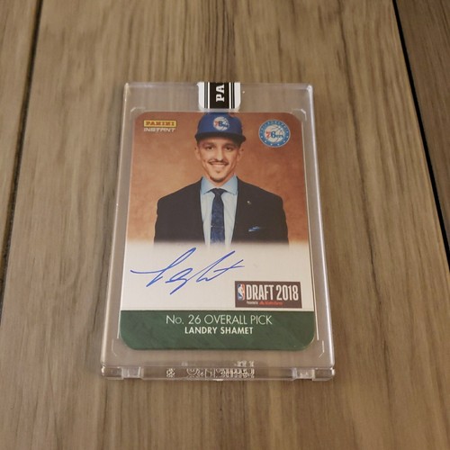 2018 Panini Instant Draft Green 5/10 Landry Shamet PIM-LS Rookie RC ...