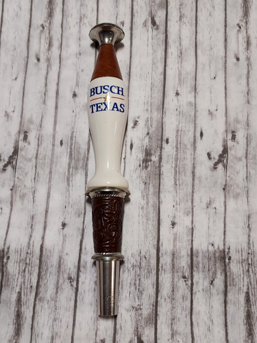 Busch Texas Beer Tap Handle Star | eBay