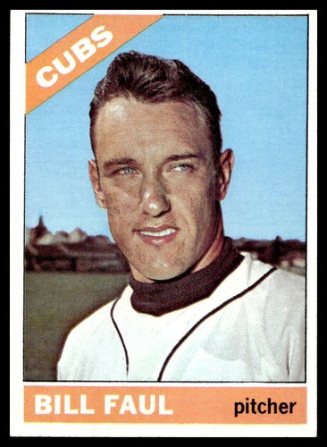 1966 Topps #322 Bill Faul Chicago Cubs NR-MINT | eBay