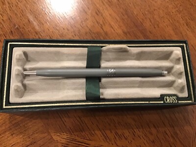 Vintage 80s Cross Ladies Ball Point Pen Classic Matt Grey | eBay