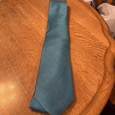 Club Room Turquoise Neckwear Men's Geometric Tie New No Tag | eBay