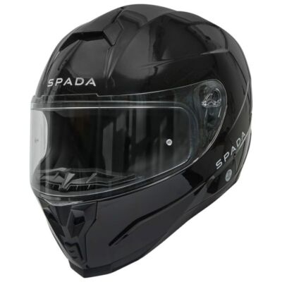 Spada Raiden 2 Black Motorcycle Motorbike Helmet | eBay UK