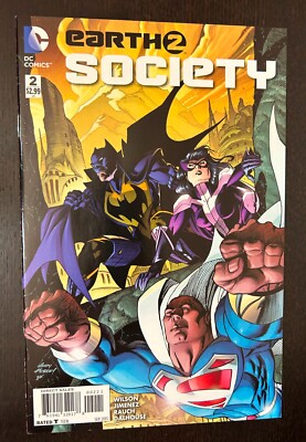EARTH 2 SOCIETY #2 (DC Comics 2015) -- Variant Cover -- VAL ZOD -- NM ...