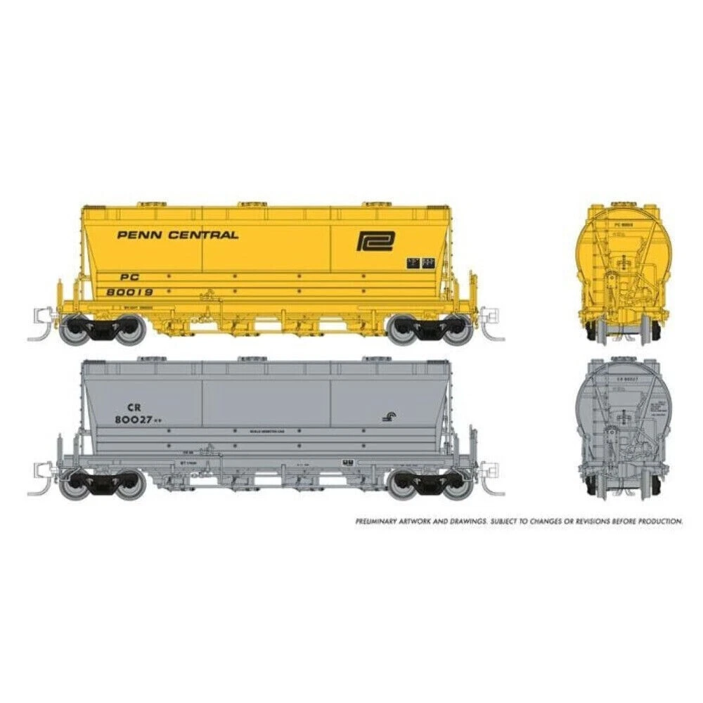 Railroad Scale Test Cars Drawings