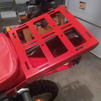 Steel Rear Powdercoat Red Luggage Cargo Carrier Rack For Honda XR650L ...