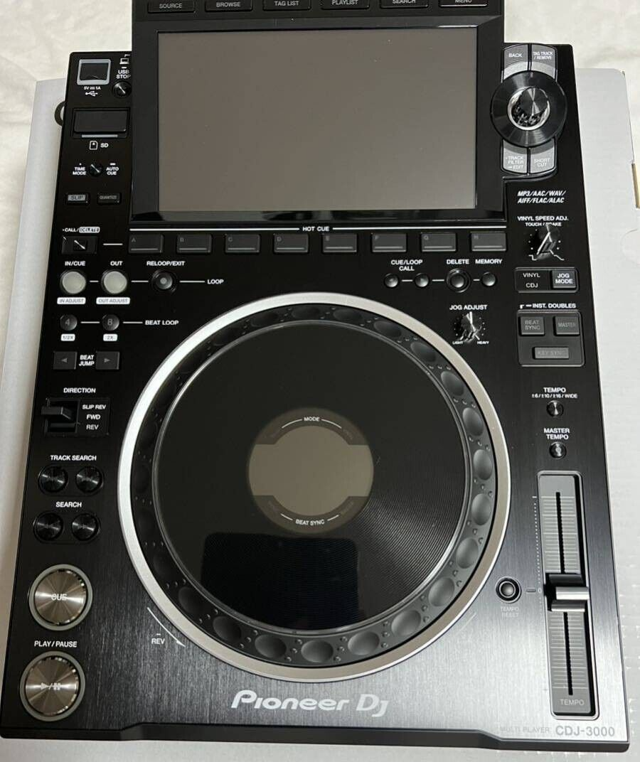 Pioneer CDJ-3000 Pro DJ Multi Player Digital Turntable CDJ3000 Fast ...
