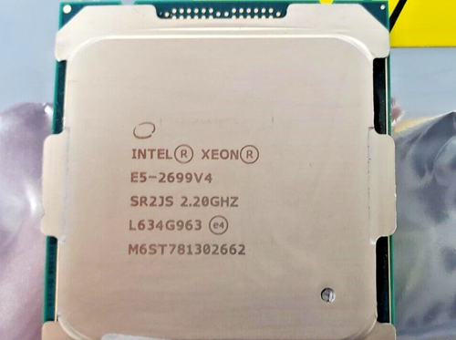 INTEL SR2JS E5-2699 V4 22C 2.2GHZ 55M CACHE 145W CPU SR2JS E5-2699V4 ...