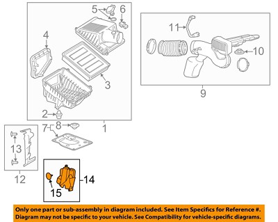 GM OEM 10-19 CTS Engine Air Intake-Lower Baffle 23187988 | eBay
