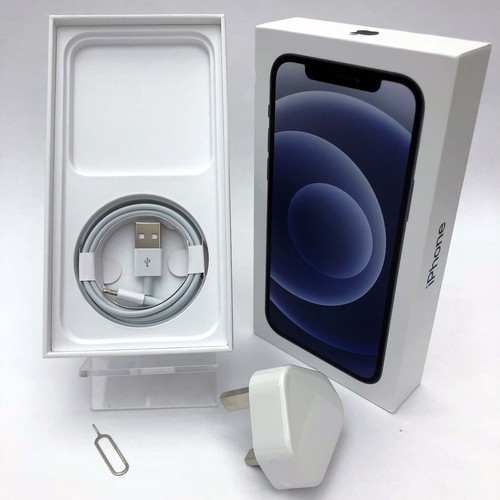 Apple Original iPhone 12 Black Box with Accessories | eBay