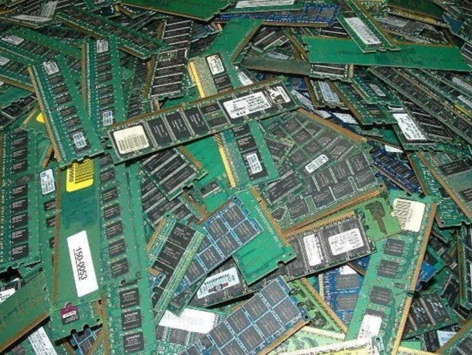 2lb of SCRAP Hi-Yield Computer/Server Ram Memory for Gold Recovery ONLY ...