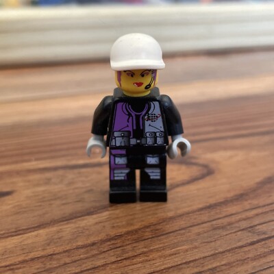 LEGO #6772 Alpha Team Radia Mini FIgure Female Black Lavender Silver ...
