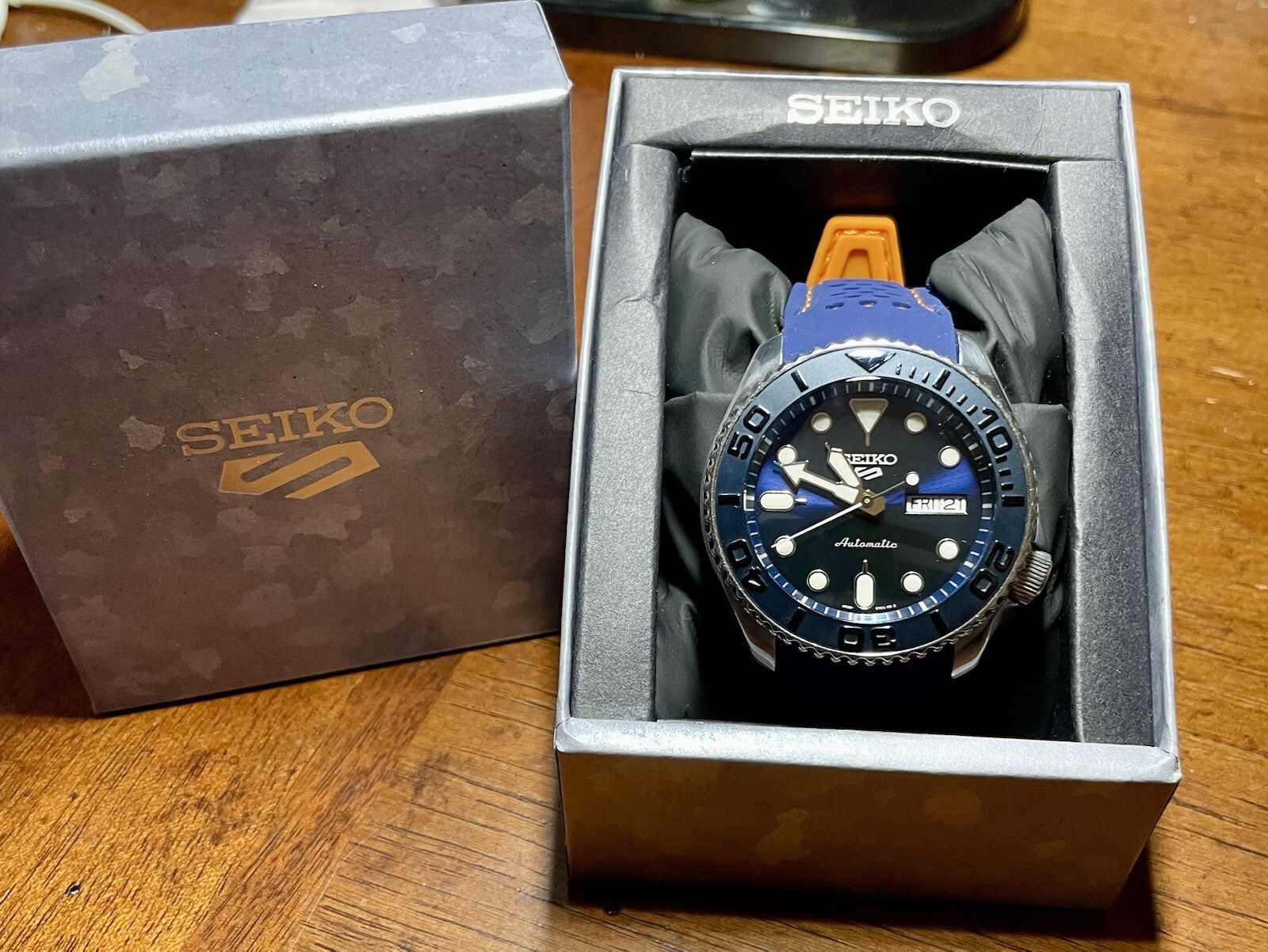 Seiko Mod Blue Men's Watch - SRPD51K1M6 With Yatchmaster Styling | eBay