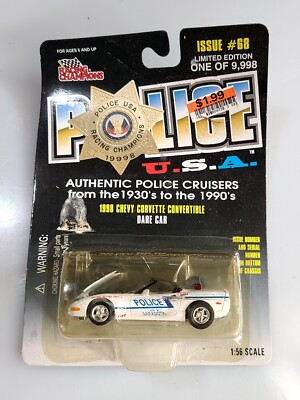 Racing Champions Police Limited Edition '98 Corvette - DARE | eBay