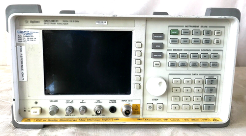 Agilent 8563EC Spectrum Analyzer 9 kHz - 26.5 GHz | eBay