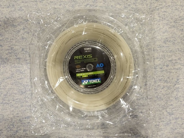 YONEX REXIS Speed 125 / 16l 200m Tennis String Reel for sale online | eBay
