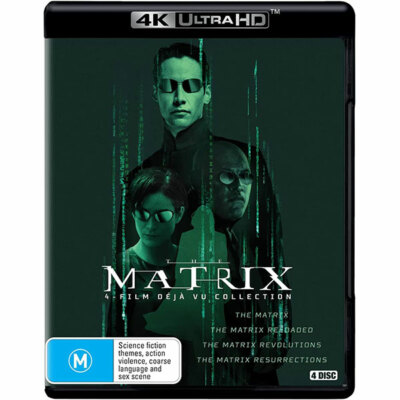 The Matrix 4-Film Deja Vu Collection (Reloaded Revolutions ...