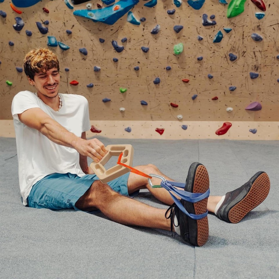 1Pair Finger Board Rock Climbing Rock Climbing Holds Board Portable ...