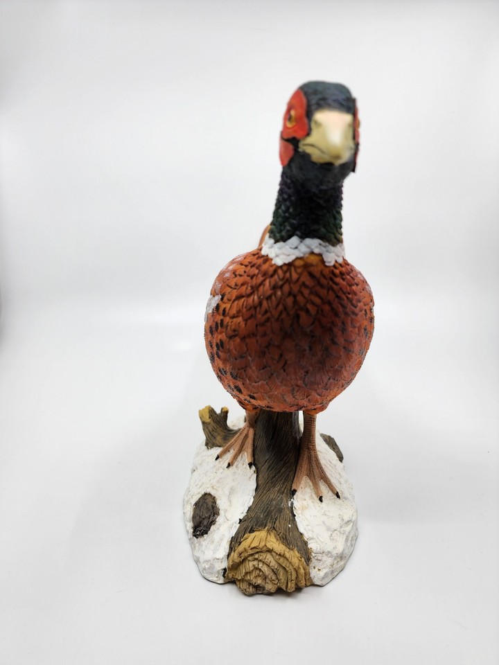 Slifka LARGE RING NECKED PHEASANT Resin Statue FIGURINE | eBay