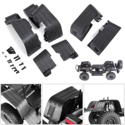 Front Rear Plastic Inner Fender Kits for 1/10 Axial SCX10 II 90046 ...