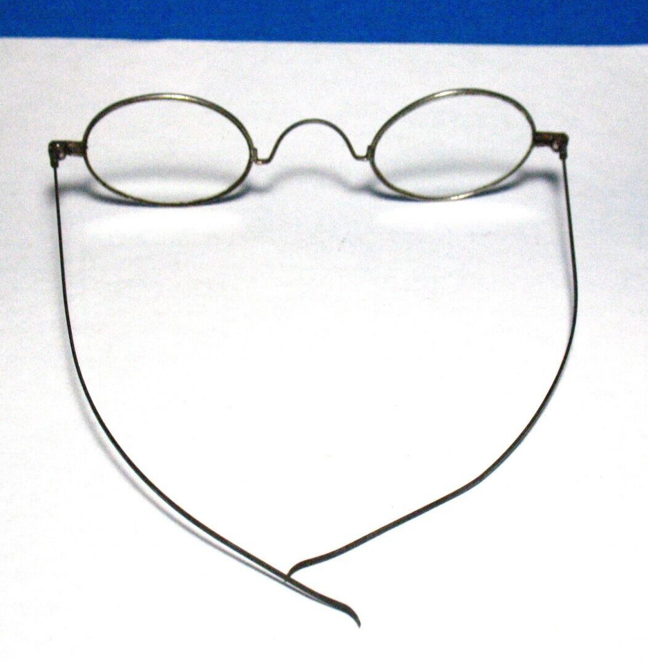 ANTIQUE SILVER WIRE SPECTACLES GLASSES VERY OLD | eBay