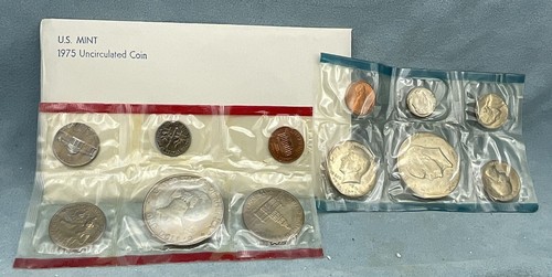 1975 U.S. Mint Set Uncirculated Original Government Packaging OGP Collectible | eBay