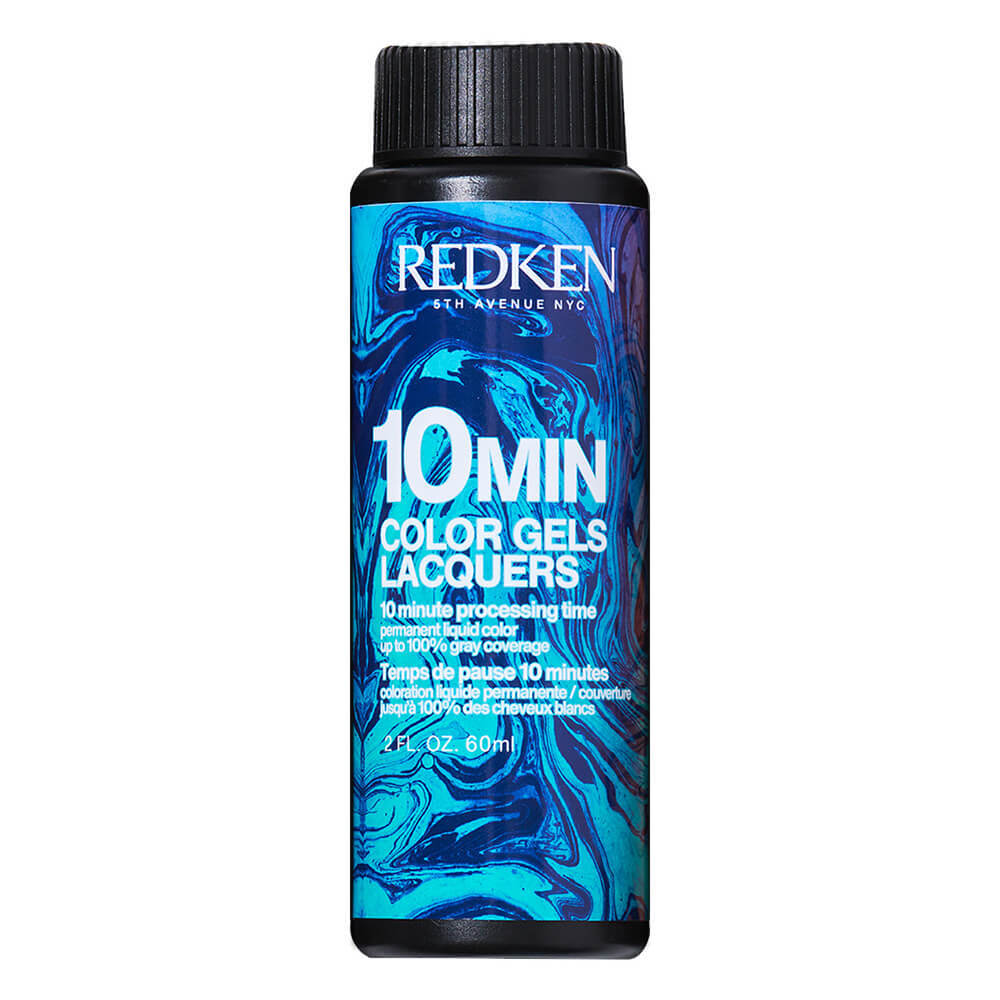 Redken 10 MIN Color Gels Lacquers Permanent Hair color 2oz - Select ...