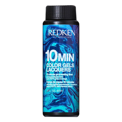 Redken 10 MIN Color Gels Lacquers Permanent Hair color 2oz - Select ...