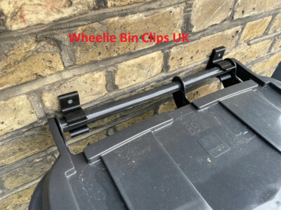 Wheelie Bin clips / holder (x2) Stop your bins blowing away! UK | eBay UK