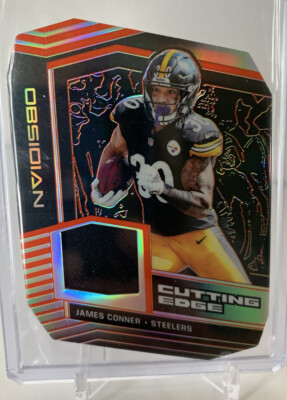 2019 Panini Obsidian - James Conner Cutting Edge Relics Orange CE-11 ...