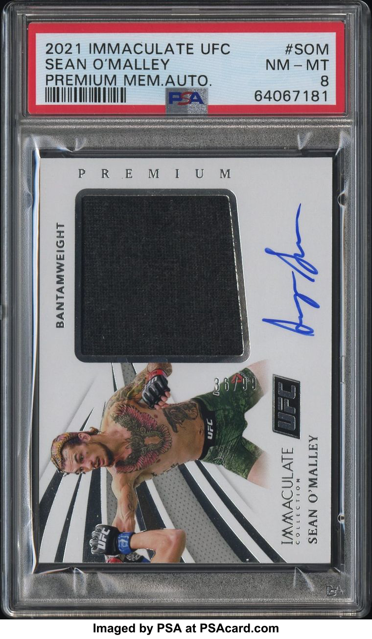 2021 Panini Immaculate Collection UFC - Premium Memorabilia Autographs ...