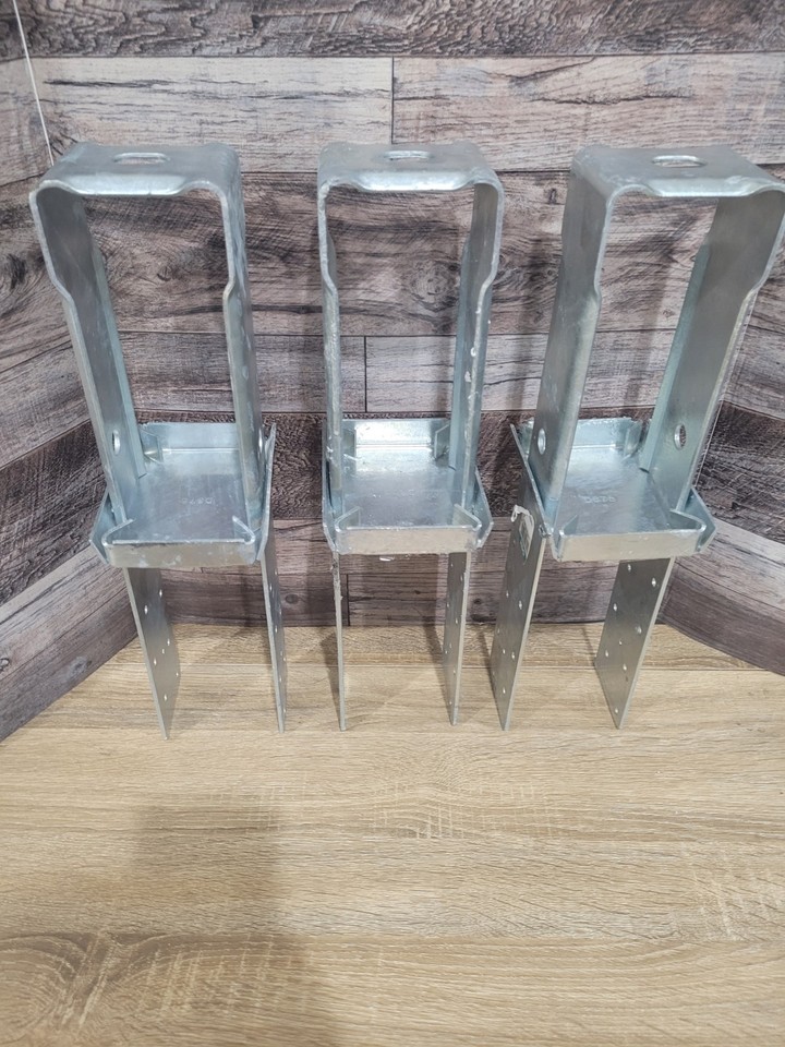 (3) Simpson Strong-Tie CBSQ46-SDS2HGD Galvanized Standoff Base 4x6 With ...