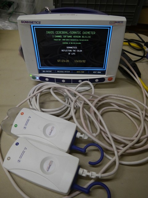 Invos 5100C Medtronic Covidien Cerebral Somatic Oximeter SOMANETICS ...